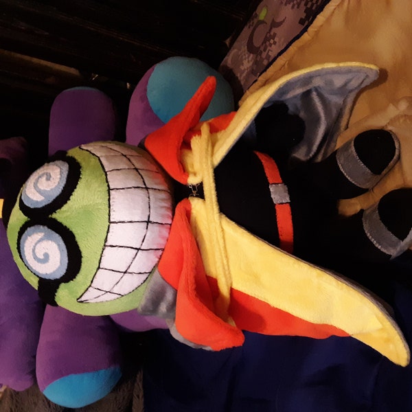 Lord Fawful of Mario 15" (38 Cm) Plush Toy the Cloak is Removed - Etsy