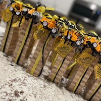 Construction Party Favor Tags: SET of 20 - Etsy