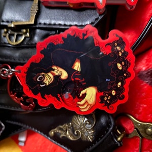 Creepypasta Strangled Red Acrylic Charms W/ Lanyard - Etsy