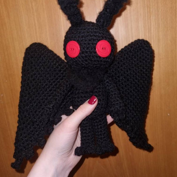 Mothman Crochet Amigurumi Pattern - Etsy