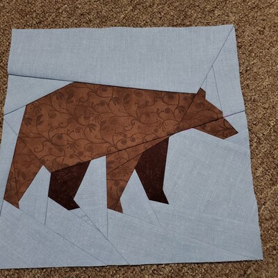 Barn Quilt Block, Paper Pieced Quilt Pattern, PDF Pattern, Instant ...