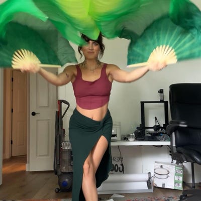 Fan Poi Loops Pair. Upgrade to Use Fans as Fanvoi /poi Add to Lunarwear ...