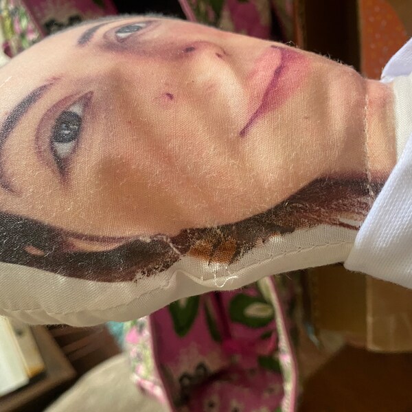 Personalized Photo Face Doll, Custom Picture Comfort Dolls, Talking ...