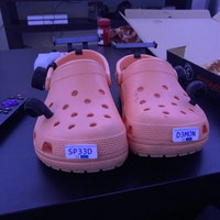 Croc Spoiler Charm, Car Spoiler for Your Crocs, Pair of Two, Glow in ...