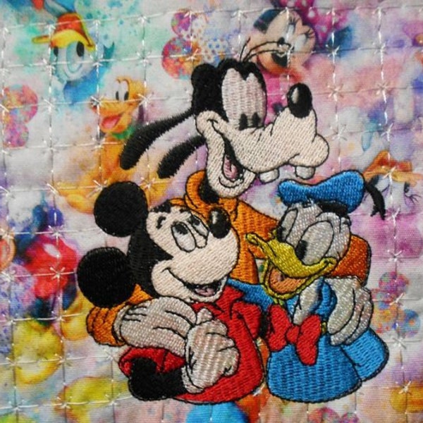 Goofy Mickey and Donald Embroidery Design, 4x4 and 5x7 Hoop, Friends ...