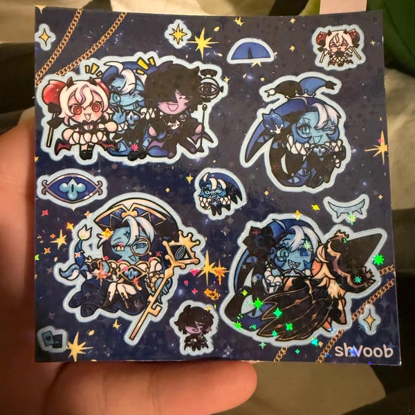 Cookie Run: Kingdom - Shadow Milk Cookie (and Friends Candy Apple ...