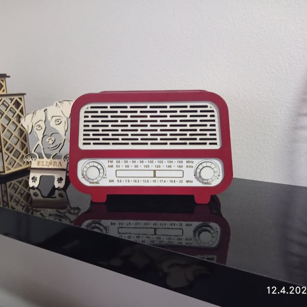 Radio Money Box Laser Cut Files, Laser Cutting Files - Etsy