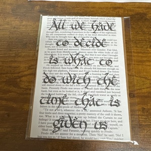 ACOTAR/ACOMAF/ACOWAR to the Stars Who Listen Book Page Art Print/ Wall ...