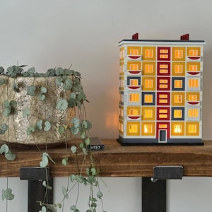 Mini Parking Garage for 2 Toy Cars Garage DIY Kit Car Storage 3d Puzzle ...