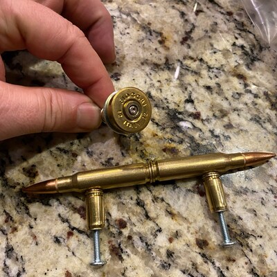 Bullet Brass Drawer Knobs Qty: 1 Flat Shipping Any - Etsy