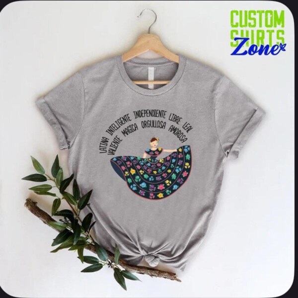 Latino Heritage Empowered Shirt,latina Woman Shirt,mexican American ...