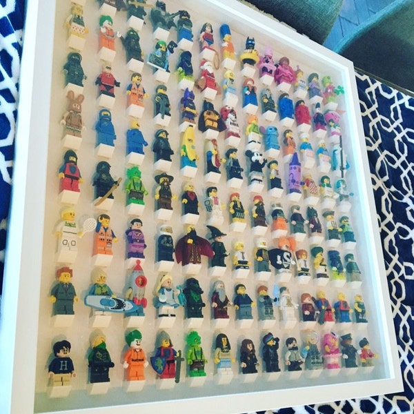 Display Frame for Lego Minifigures Large Storage Case Stand Perspex ...