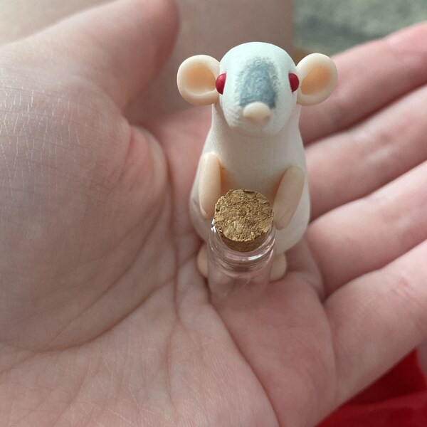 Custom Ferret / Polecat Polymer Clay Model - Etsy