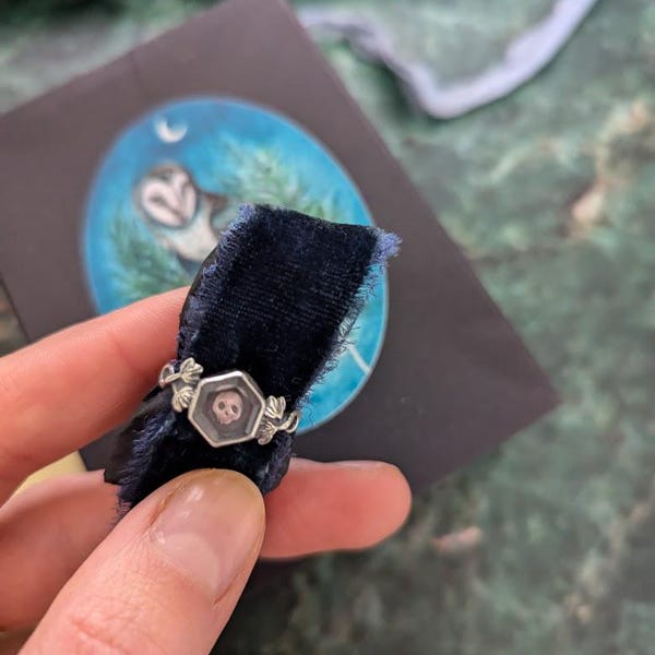 Datura Moonflower Necklace- Sterling Silver Handmade Metalsmith Jewelry ...