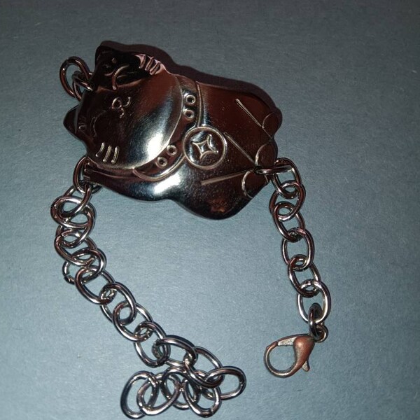 Vintage Mickey Mouse Stainless Steel Spoon Ring Vintage Bonny Disney ...