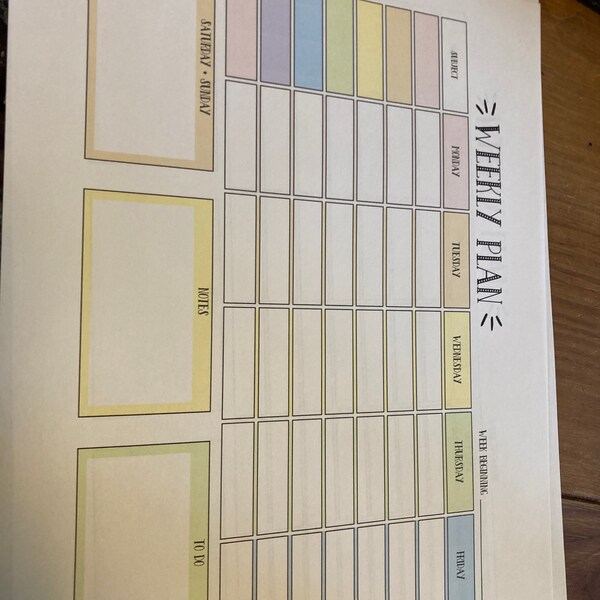 Homeschool Printable Planner 2023 2024 Printable Pink Boho Homeschool ...