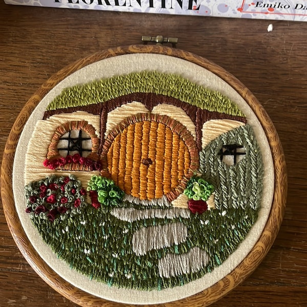 Embroidery Pattern - Hand Embroidery Pattern - Hobbit Embroidery ...