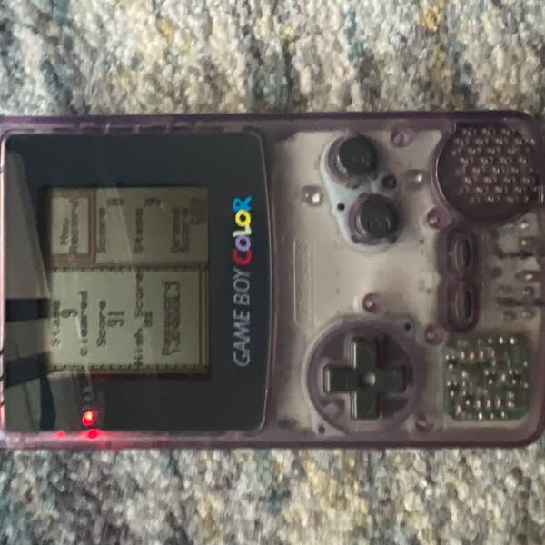 Gameboy Color Handheld Backlit Nintendo GBC Systems Authentic Game Boy ...