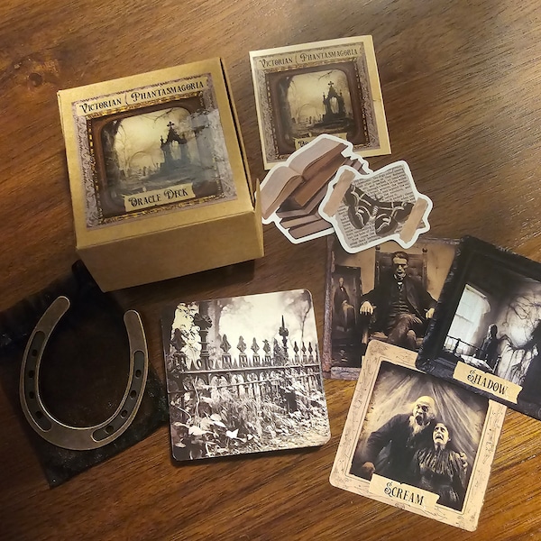 Tricks and Treats Halloween Oracle Deck, Vintage Halloween Divination ...