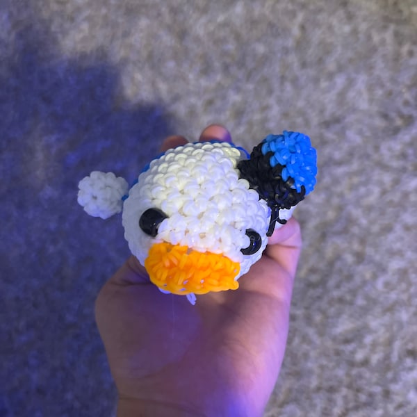Rainbow Loom Loomigurumi Duck - Etsy