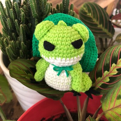 Tanuki Amigurumi Crochet Pattern Tutorial Kawaii Toy Plush - Etsy