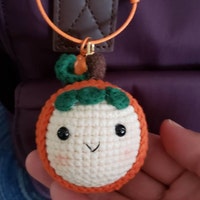 Crochet Orange Keychain Amigurumi Orange Keychain Fruit - Etsy Canada