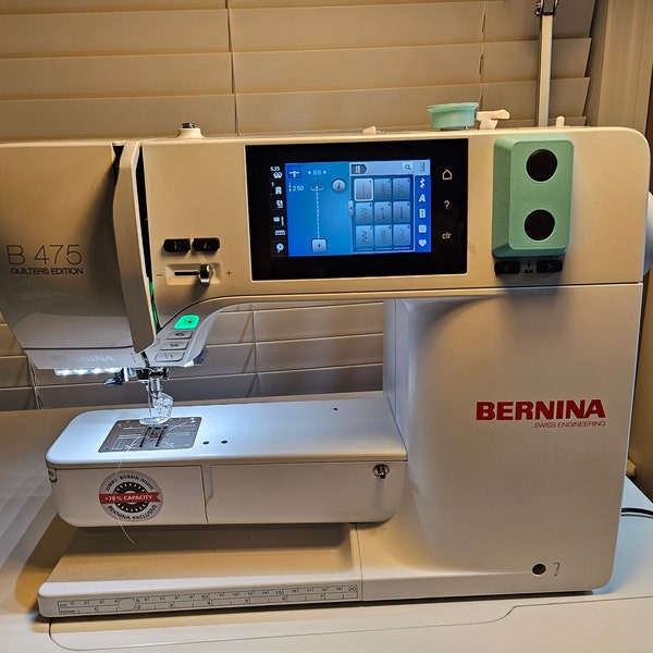 Set: Bernina Kaffe Themed Bobbin and Knob Guard Bernina Special Edition ...