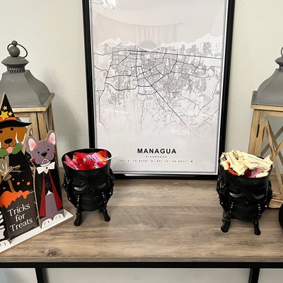 Hometown Street Map Poster Custom City Map Art Print and Frame Canvas ...