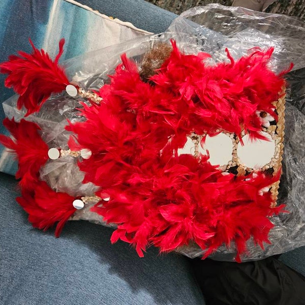 Samoan Princess Crown Kuiga/pale Samoa. All in One Piece Tapa Cloth ...