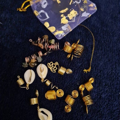 Best Seller Silver or Gold Loc Beads Loc Jewelry Hair Jewelry - Etsy