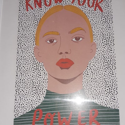 Know Your Power A4 Art Print Feminist Art Print - Etsy
