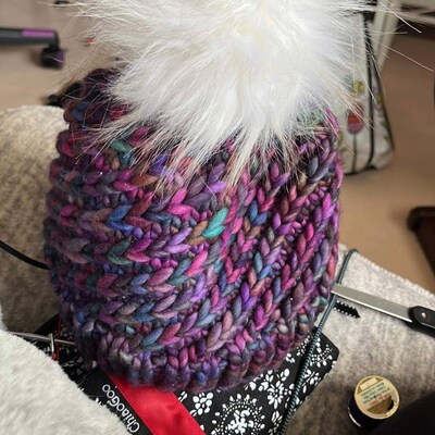 KNIT Pattern for Alpine Swirl Hat Knitting Pattern PDF Instructions DIY ...