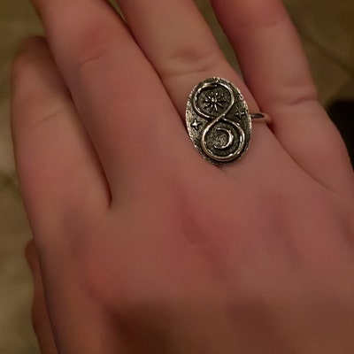 Infinity Snake Ring, Ouroboros Ring, Sterling Silver Snake, Silver ...