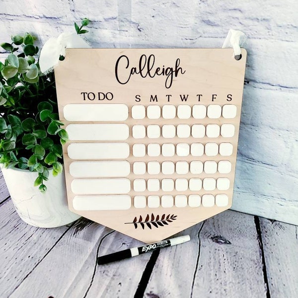 To Do Hanging Chart Dry Erase Sign SVG Laser File Cut Digital File for ...