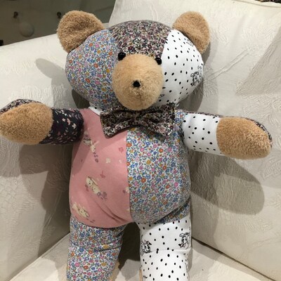 Memory Bear Pattern Easy 14 Sewing Pattern Simple Bear Pattern Sewing ...