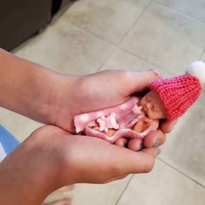 READY TO SHIP 2 Boo Boo Baby Blaire or Blake Full Silicone Body Flat ...