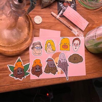 The Big Lez Show Sticker Pack 7 Stickers - Etsy