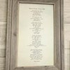 Framed Personalized Canvas Poem Long Poem Custom Poem Print - Etsy