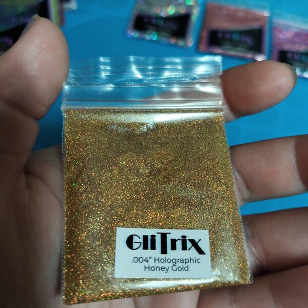 Holographic Glitter - Holo Silver Microfine Holo Glitter .004" Resin ...