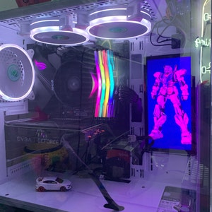 Custom Rgb Pc Case Light Decoration Board Panel Water Cooling - Etsy
