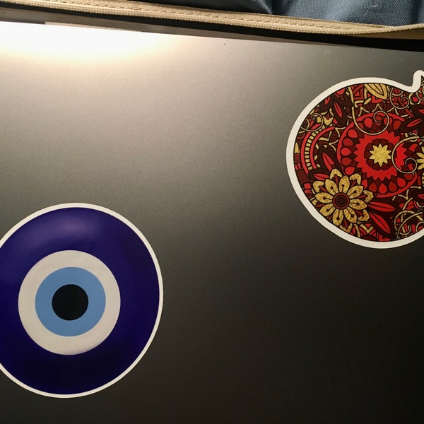 Persian Tile Stickers CLEAR Glossy Sticker Sheet - Persian Art Inspired ...