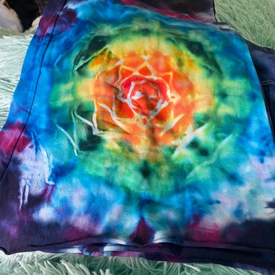 CUSTOM Tie Dye Sheet Set Tie Dye Sheets Tye Dye Sheets Hippie Bedroom ...