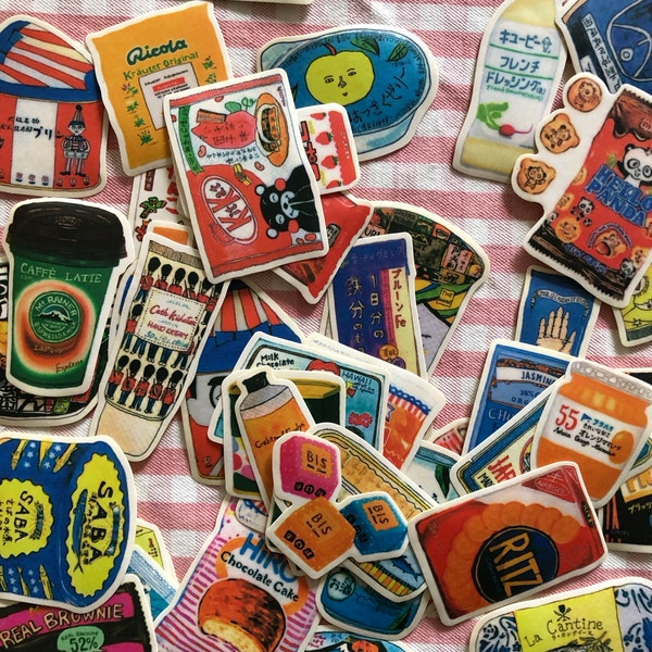 19pcs/pack Japanese Comic Manga Themed Stickers , Die Cut Stickers ...