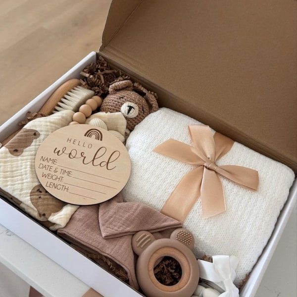 First Pregnancy Gift Box, Expecting Mom Gift Basket, New Mom Gift ...