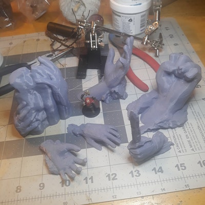 Stone Runed Tablet D&D Terrain 28-32mm Dungeons and Dragons Dnd ...