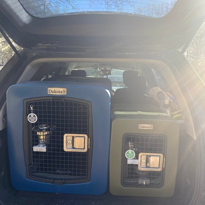 Personalized Crate Tag, Pet Crate Name Sign, Hello My Name is Hanging ...