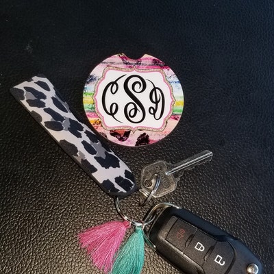 Wrist Key Fob, Leopard Key Fob, Key Fob, Leopard Key Chain, Cheetah Key ...