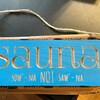 Sauna Sign - Etsy