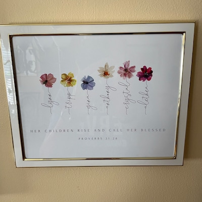 Bible Verse Wall Art, Psalm 23 Poster, the Lord is My Shepherd, Minimal ...