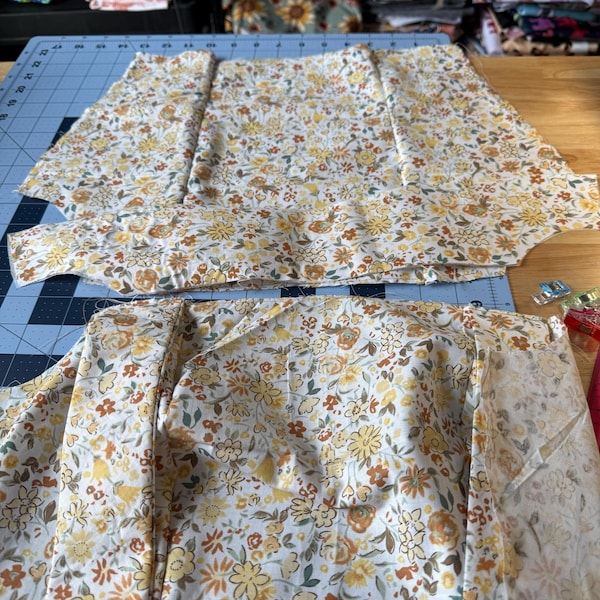 Cottagecore Linen Skirt Sewing Pattern Vintage Pockets Skirt Pattern ...